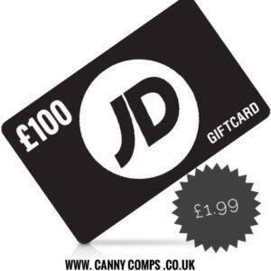 £100 JD Gift Card - Canny Comps